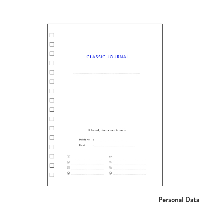 Classic Journal Thermo PU Era | Banway