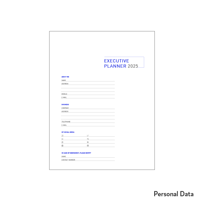 Executive Planner | Banway